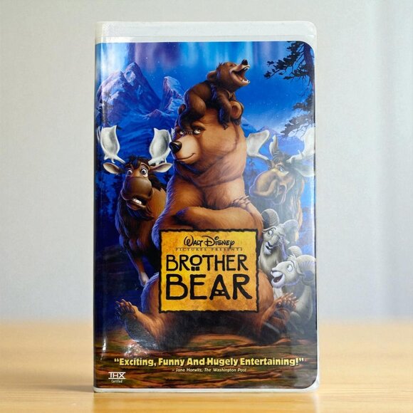 Media Brother Bear 203 Joaquin Phoenix Aaron Blaise Vhs Tape Poshmark